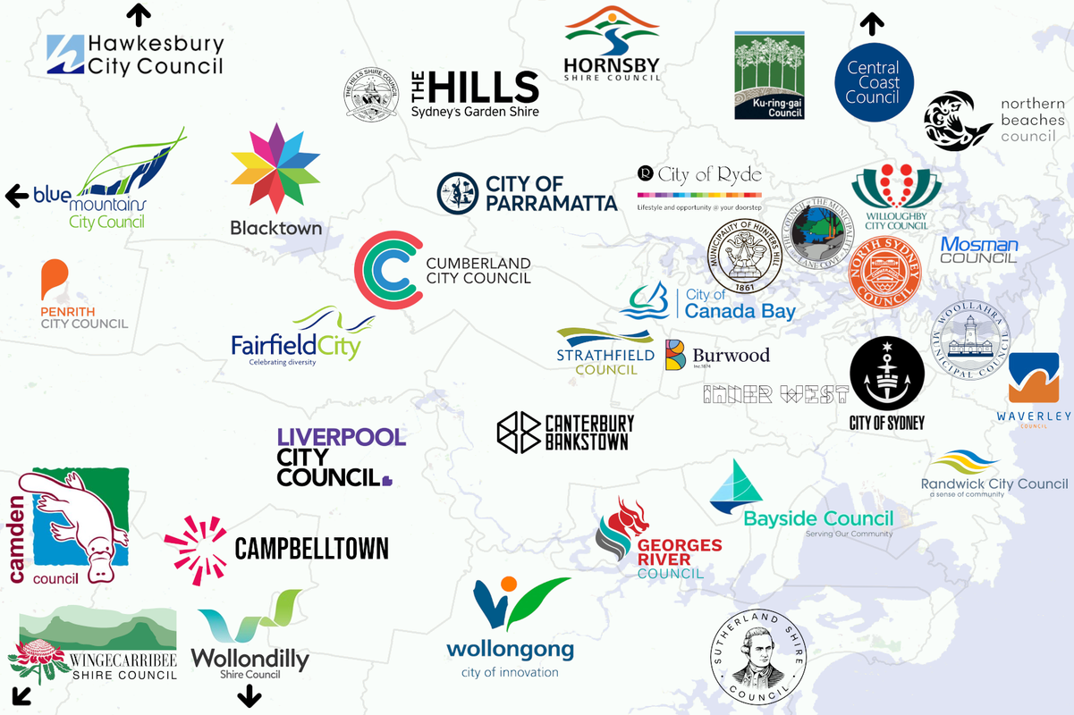 Council logos of Melb : r/melbourne