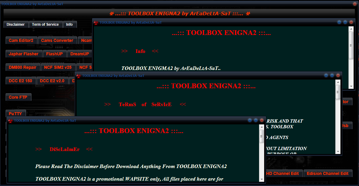 Toolbox E2 by ArEaDeLLSat - Enigma2 Tools - Linux Satellite Support ...