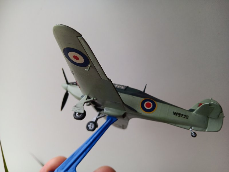 Frog Hurricane Mk IIc converted (sort of) to a Mk I - The Unofficial ...