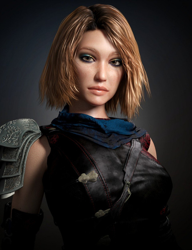 Marie Loo For Genesis 8 Female 2023 - Free Daz 3D Models