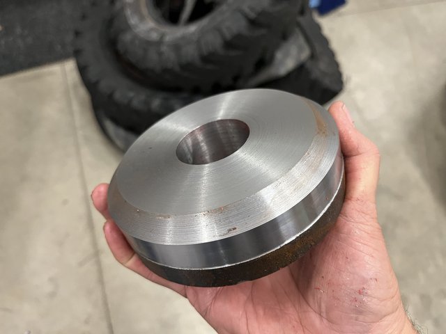 Just mounted my new tires using a duckbill mod on a HF manual tire ...