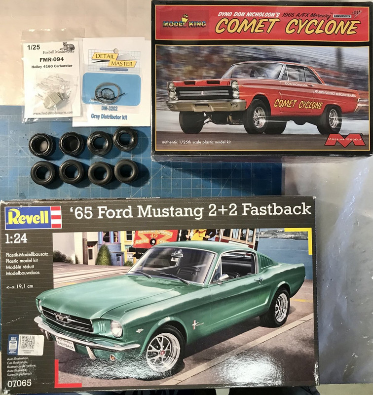 ‘65 Les Ritchey A/FX - Ford Mustang STGB - Britmodeller.com