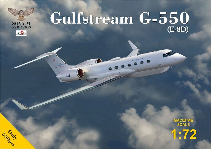 1/72 - Gulfstream G550/C-37B/G-550-E-8 J-Stars & Shavit by Amodel ...