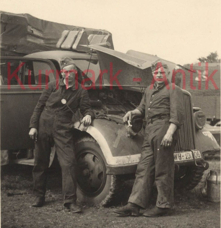 Opel Blitz WH 231806 engine maintenance — Postimages