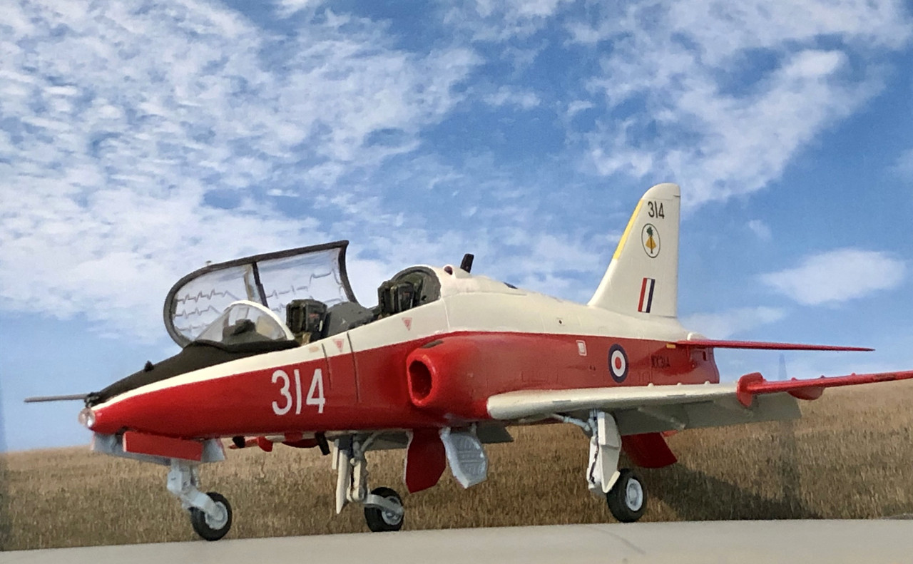 Hawk T.1, XX314, No. 4 FTS, RAF Valley, 1986. - Ready for Inspection ...