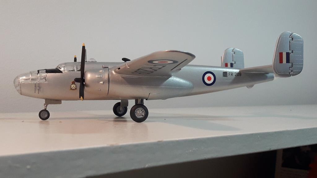 Frog 1/72 B-25G Mitchell II. FR209. Farnborough 1950 - Ready for ...