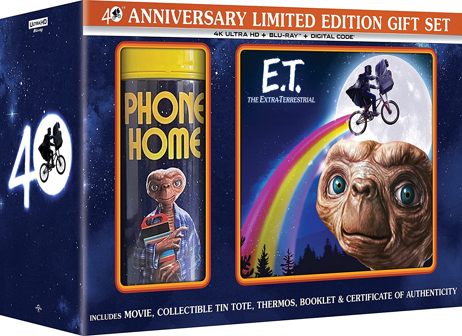 E.T.: The Extra-Terrestrial (40th Anniversary) 4K SteelBook (Target ...
