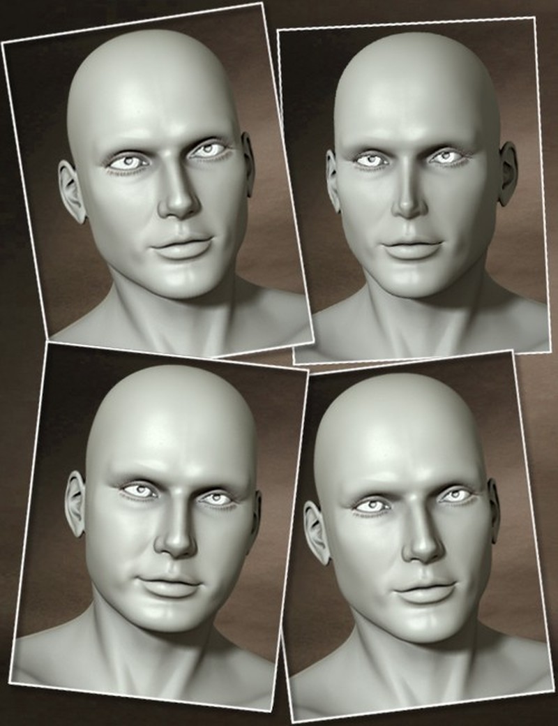 Dusk's Head Shapes 2025 - Free Daz 3D Models