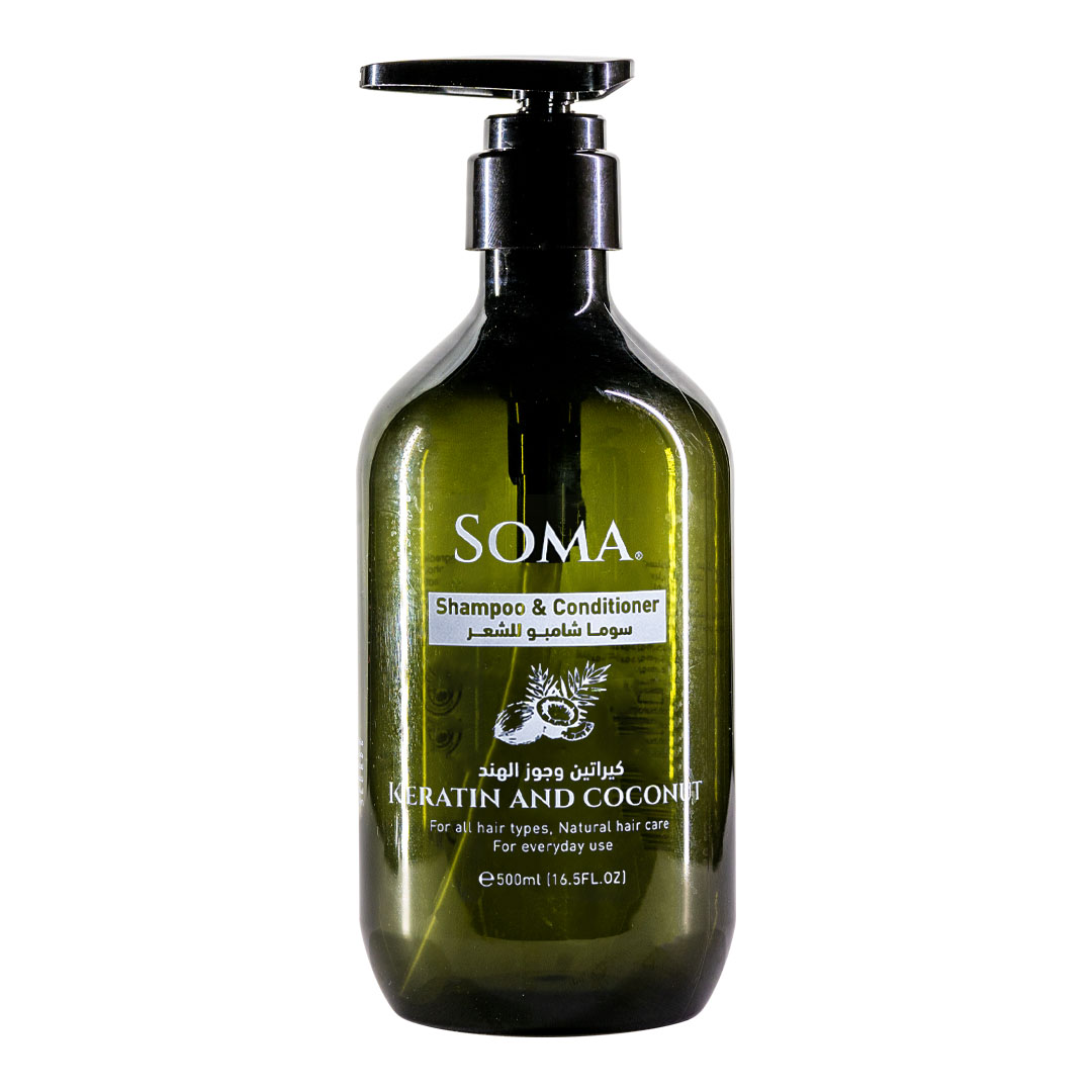 SOMA shampoo Keratine and cocont — Postimages