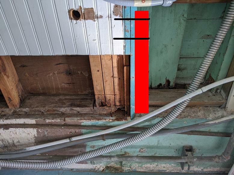 Repairing rotted bottom plate and heels of triple studs | DIY Home ...