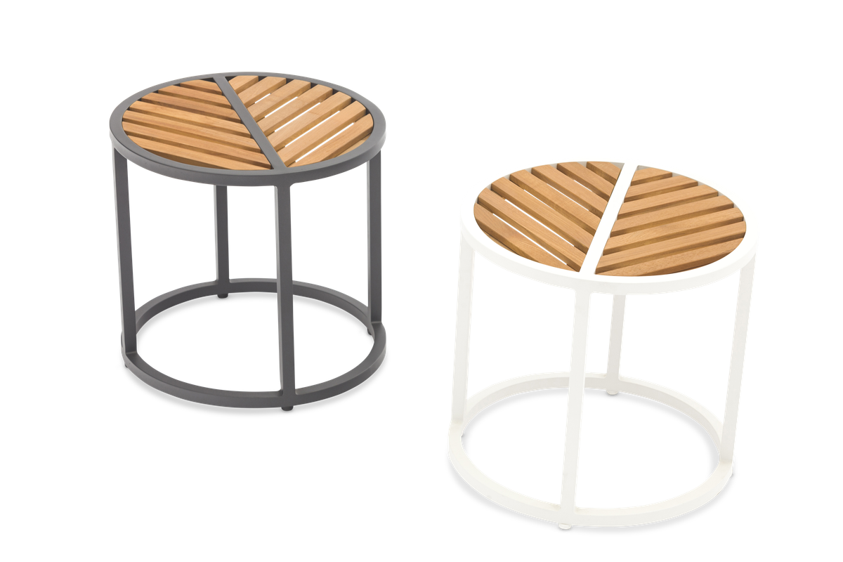 LEAF SIDE TABLE CHARCOAL 4 — Postimages