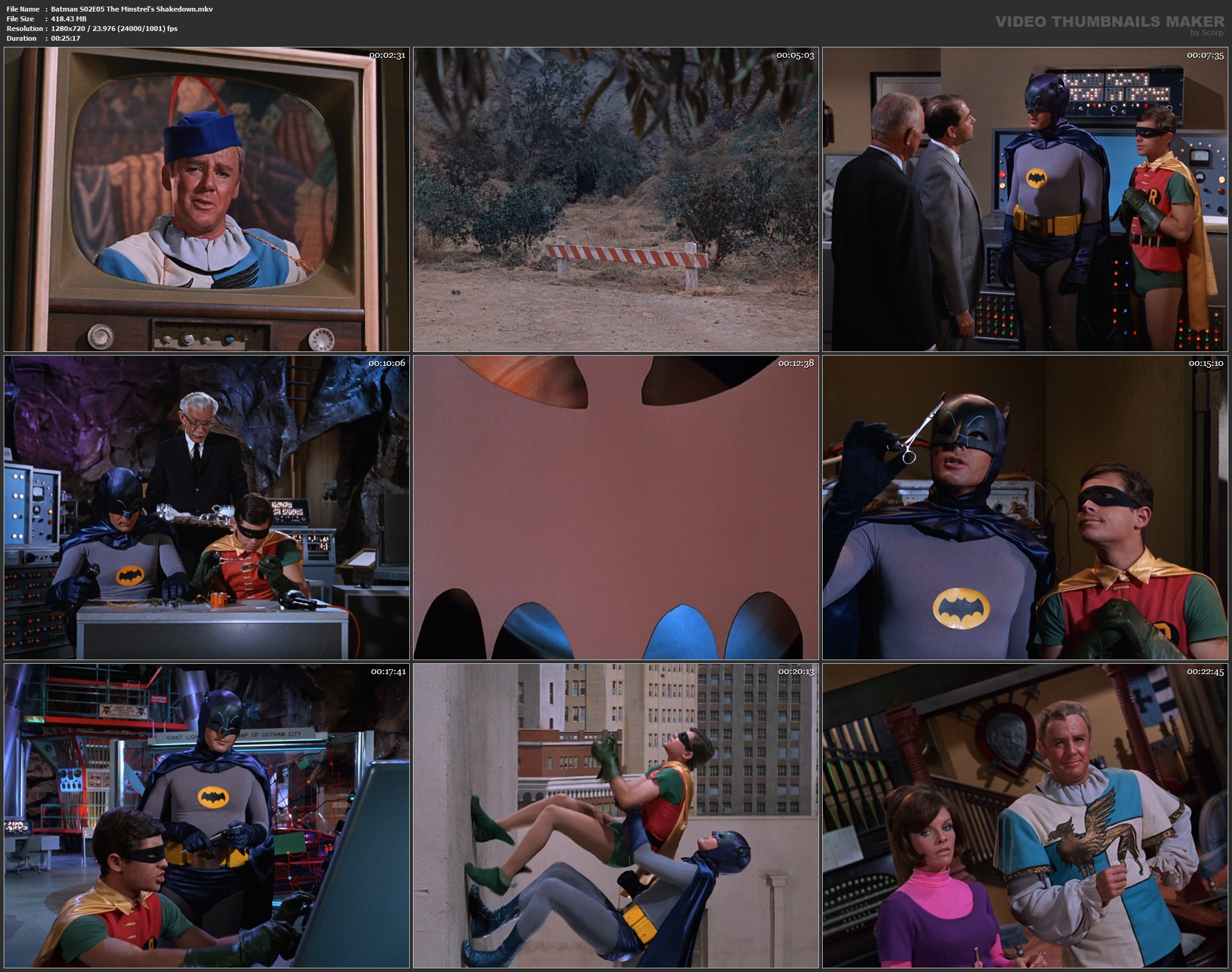 Batman S02 E05 The Minstrel's Shakedown mkv — Postimages