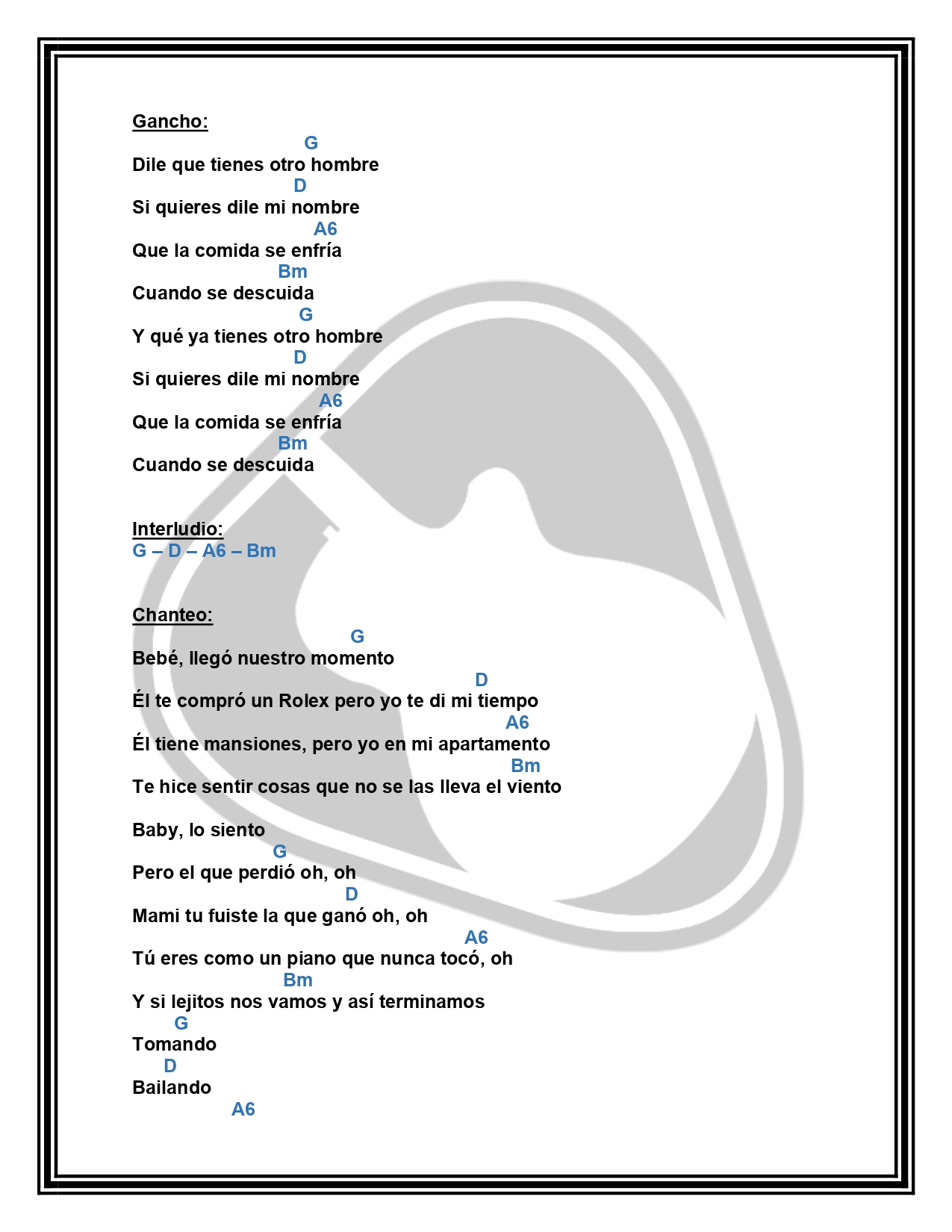 Tulum Grupo Frontera Peso Pluma Letra y Acordes by MUSICTUTORIALS page ...