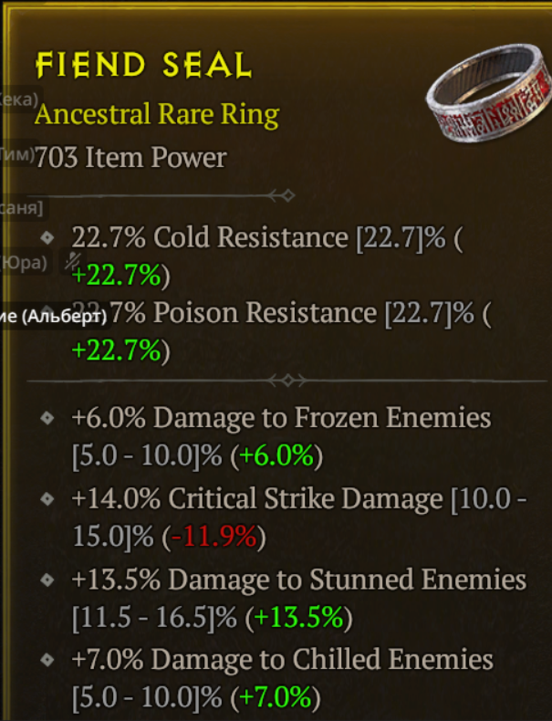 Ances Ring Crit / Crit / Vuln - Topic - d2jsp