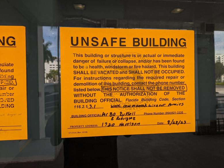 "UNSAFE BUILDING" no big deal | DIY Home Improvement Forum