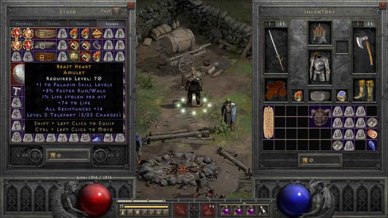 Cool Auradin Blood Tele Amulet - Topic - d2jsp