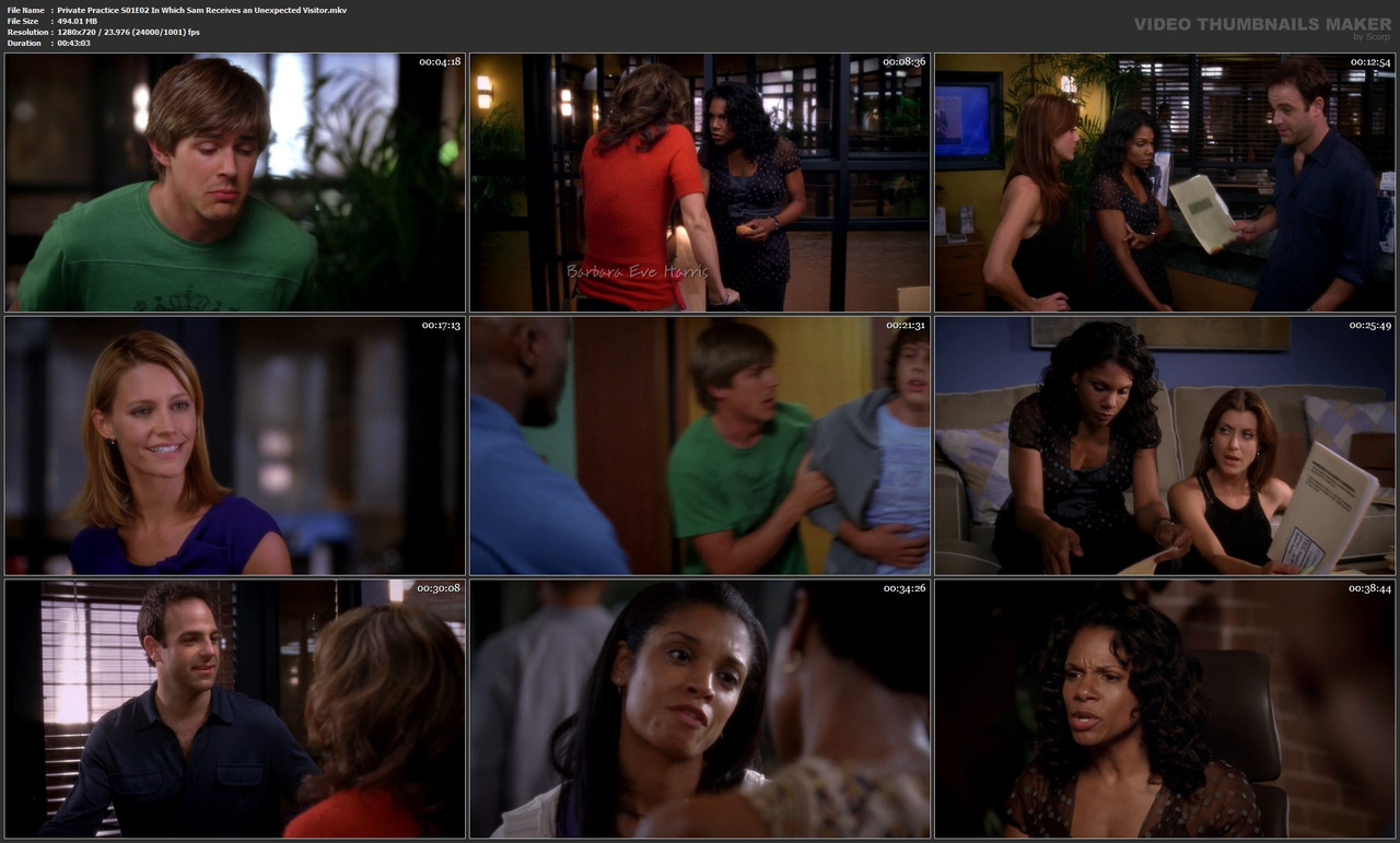 Private Practice S01 E02 In Which Sam Receives an Unexpected Visitor ...