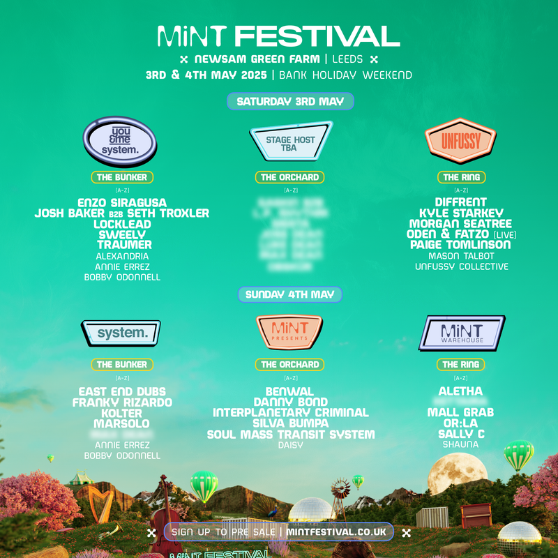 Mint Festival reveals first names for 2025 edition | Skiddle