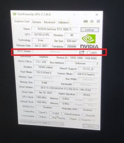 [SOLVED] - GPU warranty declined due to gpu-z saying bios version ...