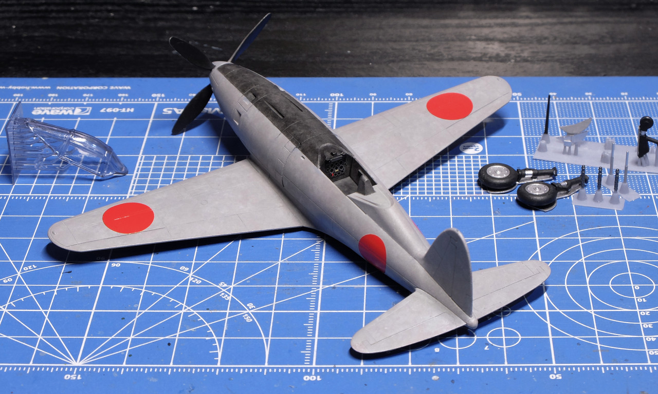 1/72 - IJA Kogiken Heavy fighter Plan 1 Type B (1941) resin kit by ...