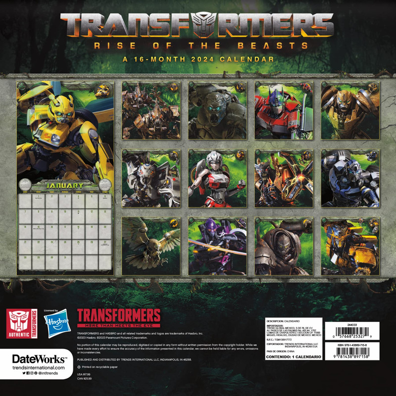 Rise Of The Beasts Calendar 04 — Postimages