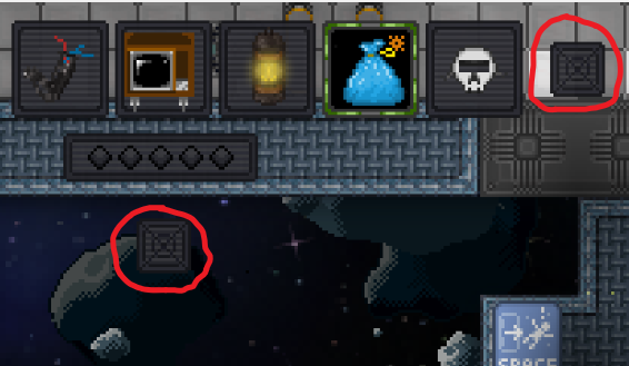 Weird, random, useless and annoying extra UI buttons appear randomly ...