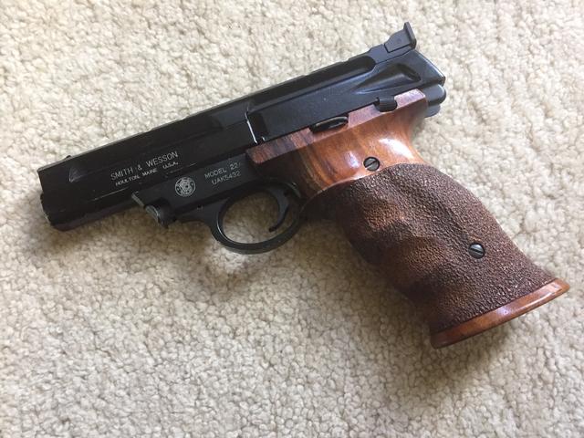 My old S&W 22A with new grips | Smith & Wesson Forum – The Community ...