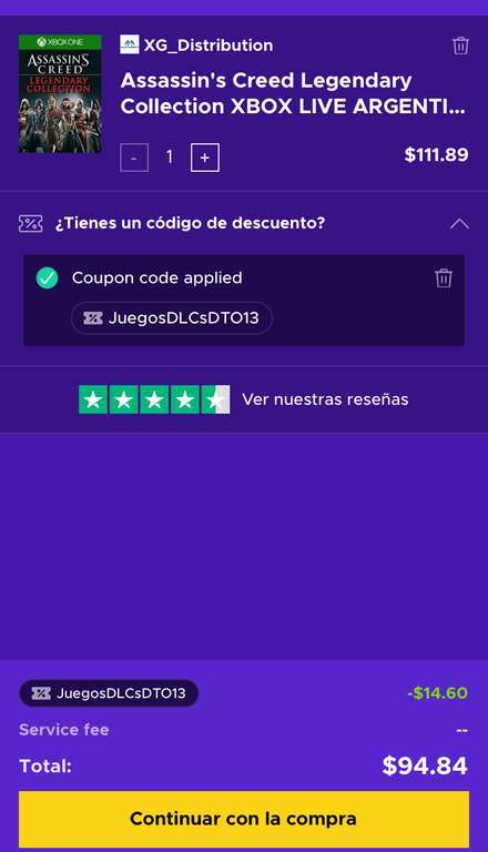 Eneba: Assassin’s creed legendary collection Xbox one, series X|S