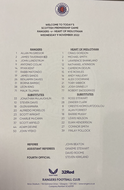 Hearts teamsheets Screenshot 2022 11 10 at 00 36 02 — Postimages