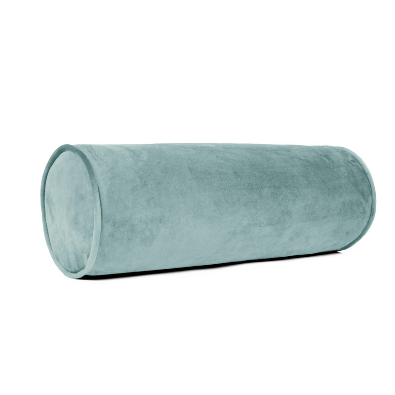 Neck Roll Velvet Sage Blue Main — Postimages