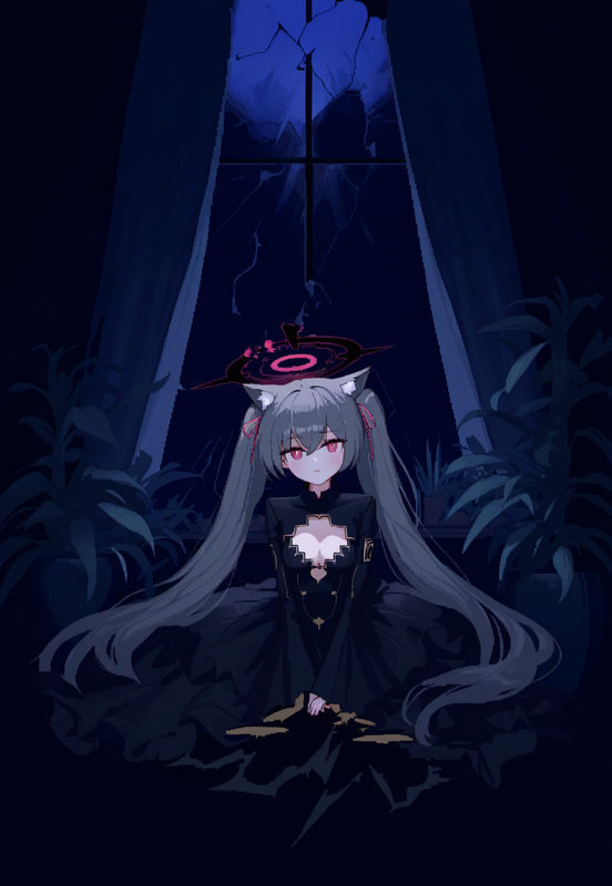 1girl, serika, [[blue archive]], mikozin, NDGD, ohlia, {kobayashi ritz ...