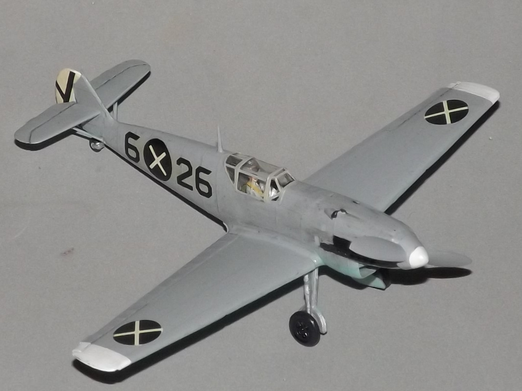 Heller Bf109 B FS — Postimages