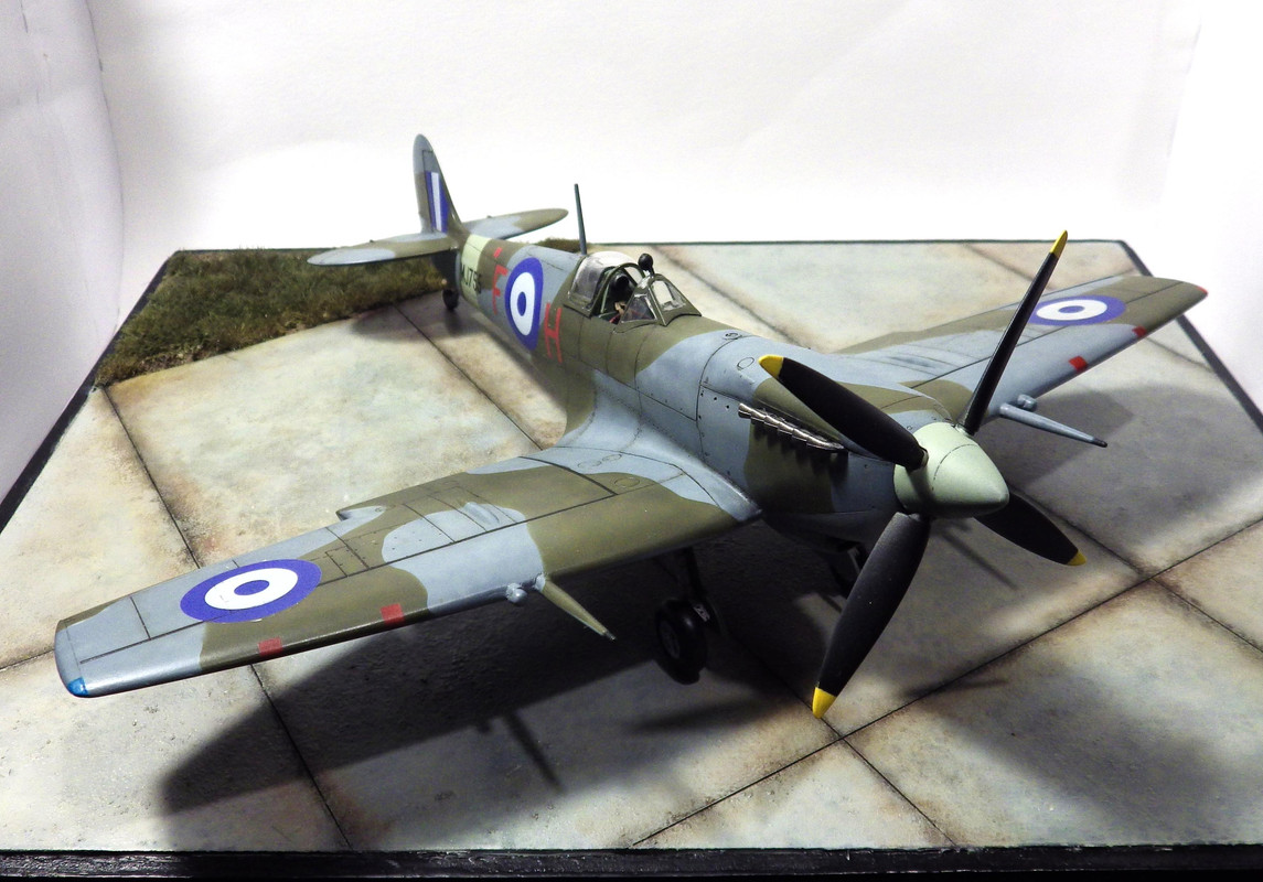 ICM Spitfire MK IX 1/48, The Restored Greek Spitfire - Ready for ...