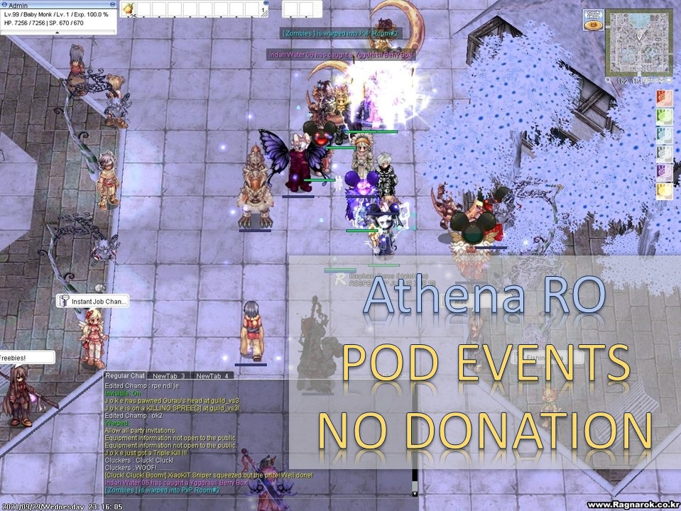 Athena Ragnarok Online Server Information - RMS Private RO Server Listing