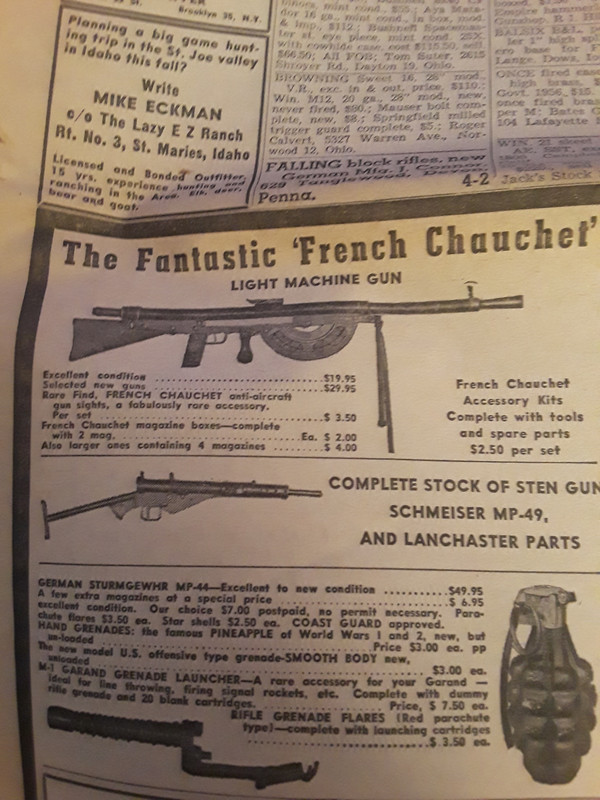 Some good old days ads from Shotgun News - Class III Forum ...