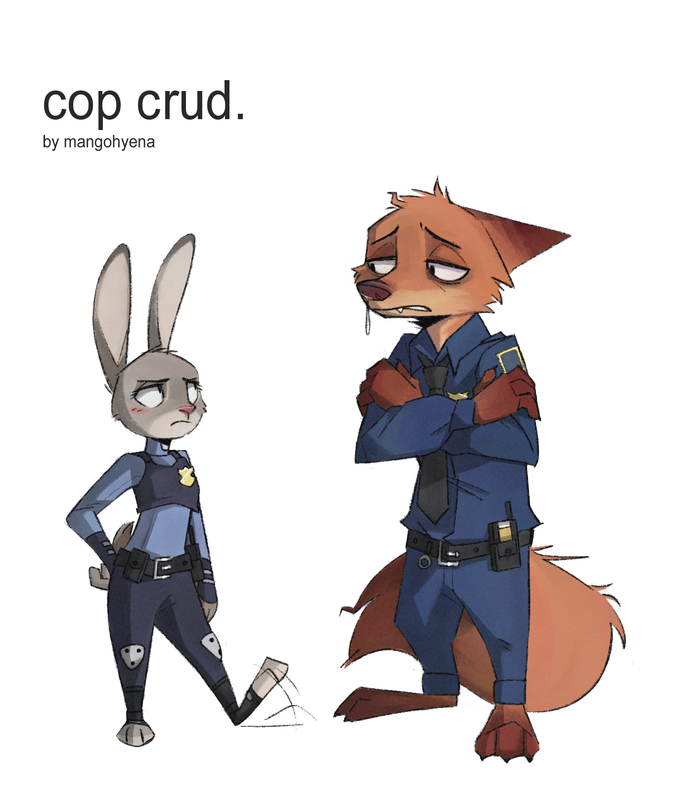 Cop Crud - Chapter 1 - Mangohyena - Zootopia (2016) [Archive of Our Own]