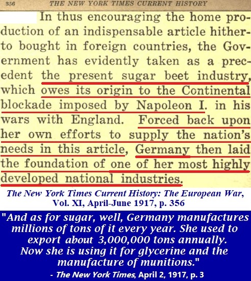 WW1 The New York Times April 1917 Corpse Factory Story sugar beet ...