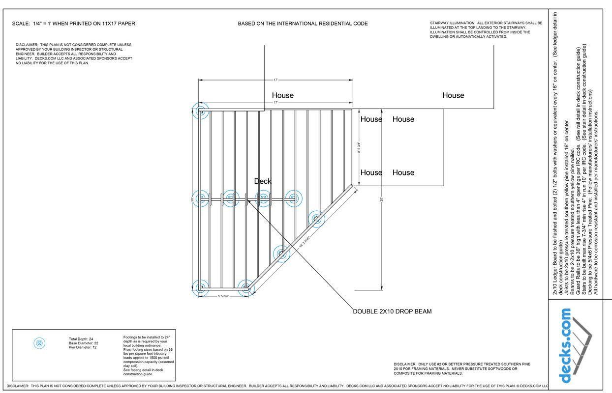 Deck plan opinions 4x6 beams and 2x6 joists | Page 2 | DIY Home ...