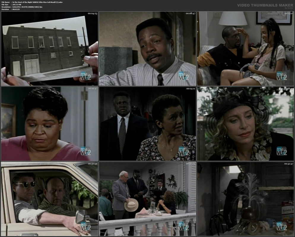 In the Heat of the Night S08 E02 Who Was Geli Bendl (1) mkv — Postimages