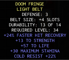 Some Lld/mld Belts - Topic - d2jsp