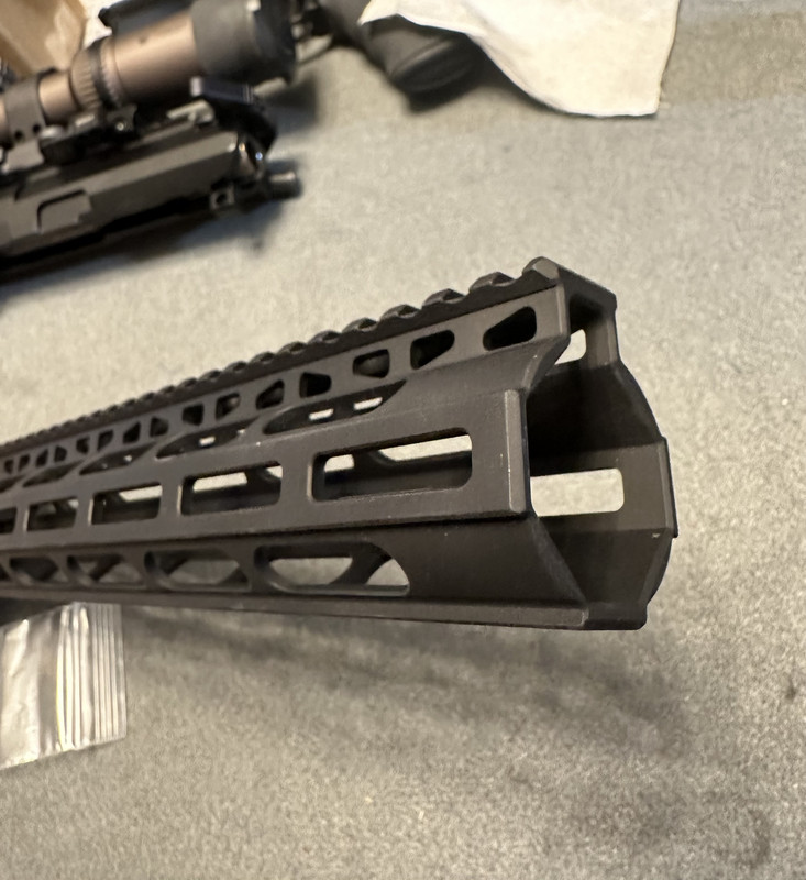 ADM Rail Mlok with Barrel Nut Brand New 13.5" black - AR15.COM