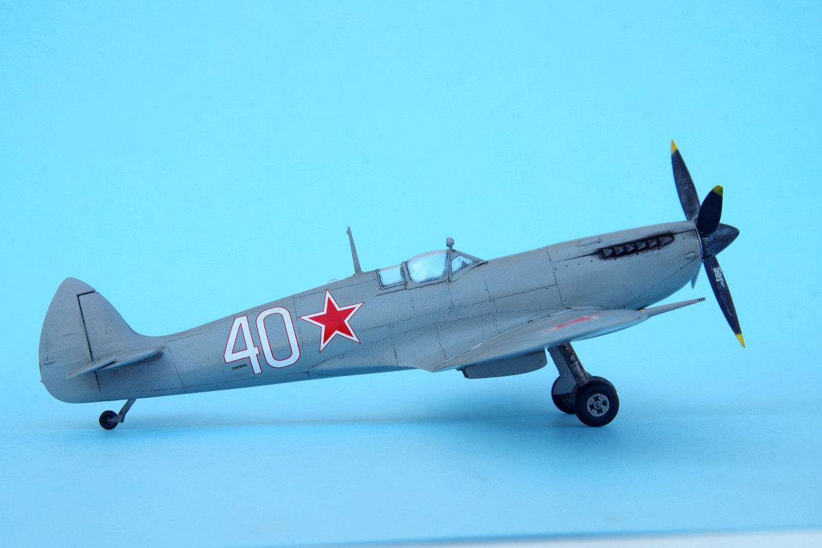 Soviet Post-War Spitfire Mk.IX 1/48 ICM - Ready for Inspection ...