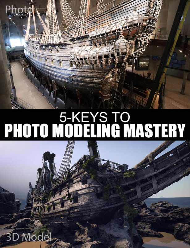 Photo Modeling Mastery - Video Tutorial 2025 - Free Daz 3D Models