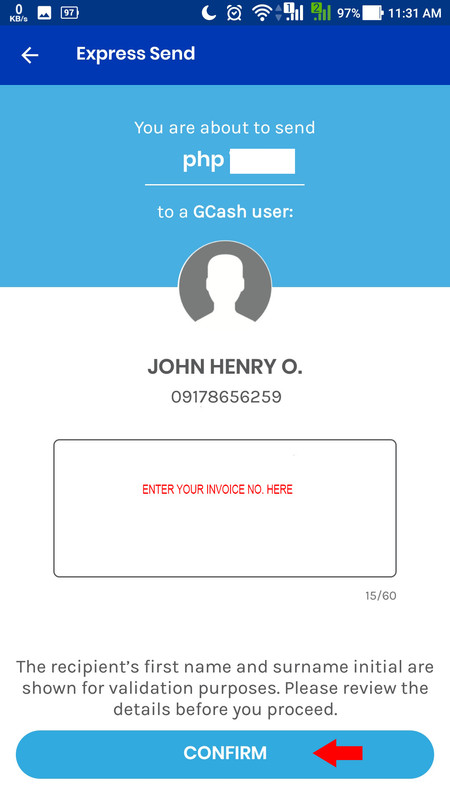 How to send Payment using Gcash - Knowledgebase - WEB.COM.PH Inc.