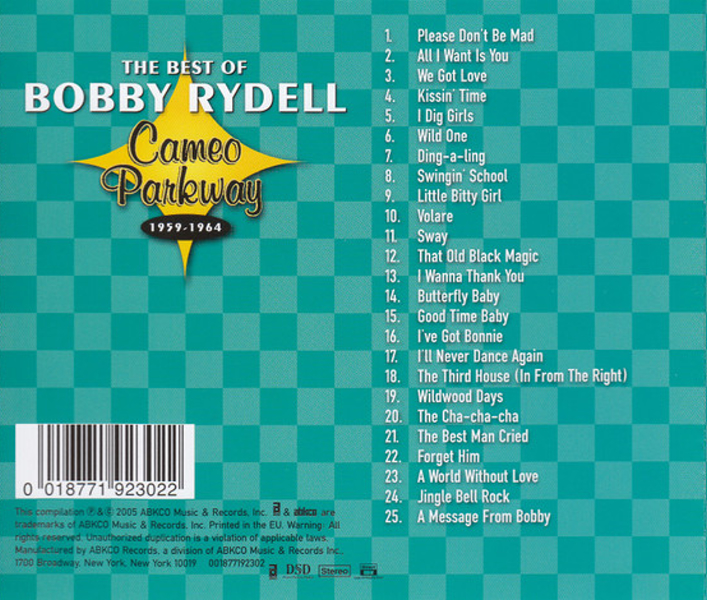 Bobby Rydell, RIP | Page 3 | Steve Hoffman Music Forums