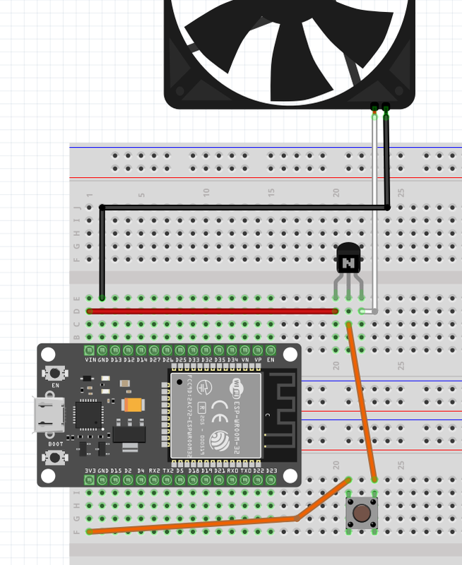 I want my ESP32 to turn on and off a 5v fan. How should I do this? : r ...
