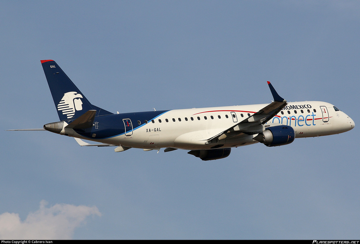 xa gal aeromxico connect embraer erj 190ar erj 190 100 igw Plane — Postimages