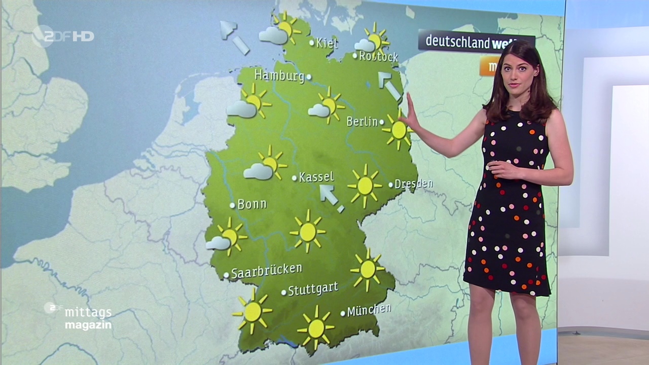 Christa Stipp ZDF Mi Ma Wetter 24 06 2019 pp 25 — Postimages