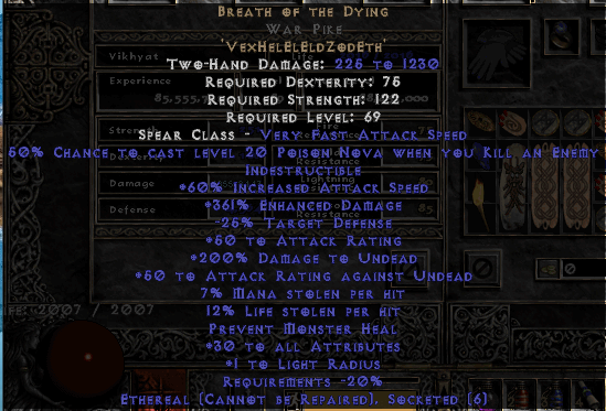 War Pike Ebotd - Topic - d2jsp