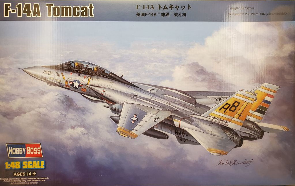 Hobby Boss 1/48 F-14A - F-14 Tomcat STGB - Britmodeller.com